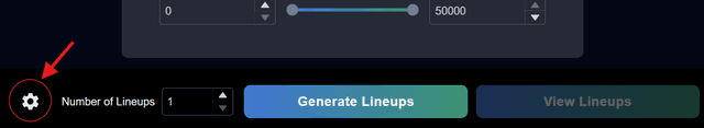 Save and Load Settings Tutorial - Daily Fantasy Optimizer